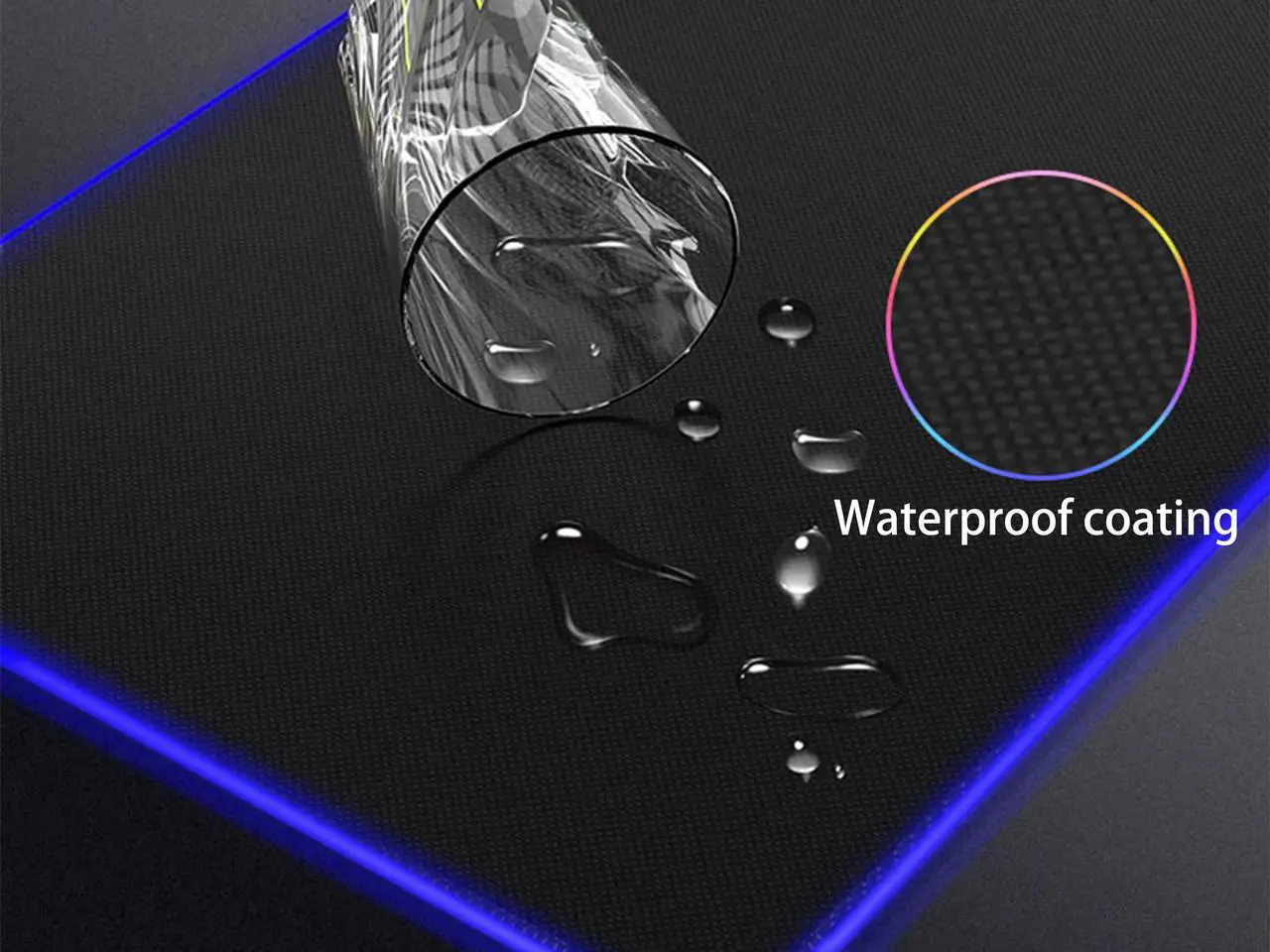 SAMA Wireless Charging RGB Mouse Pad Gaming LED Mouse Mat 800x300x4MM ...