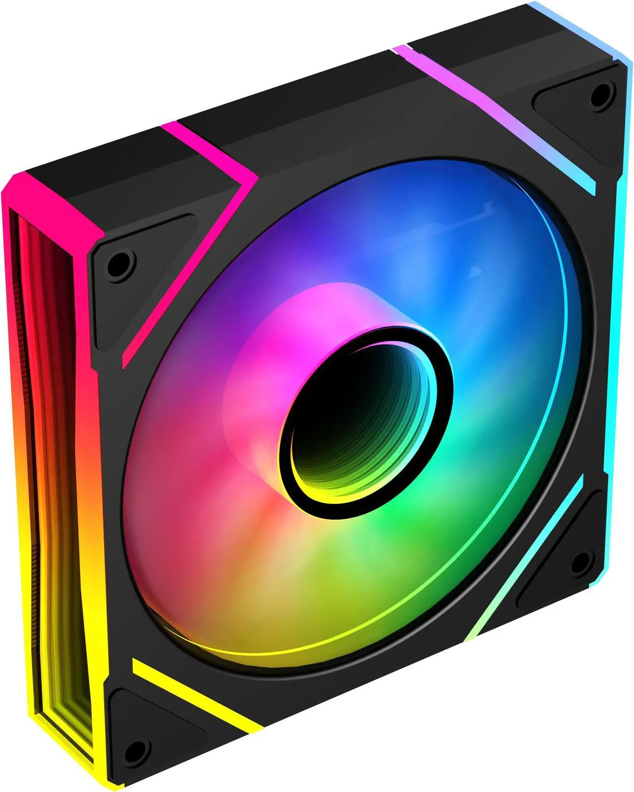 SAMA YF1203IBKR ARGB Reverse PC Case Fan 120mm, PWM Intelligent ...