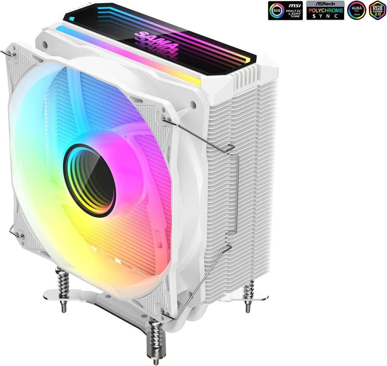 SAMA 4PI120 CPU Air Cooler 4 Heat Copper Pipe 120mm Cooling Fan ...