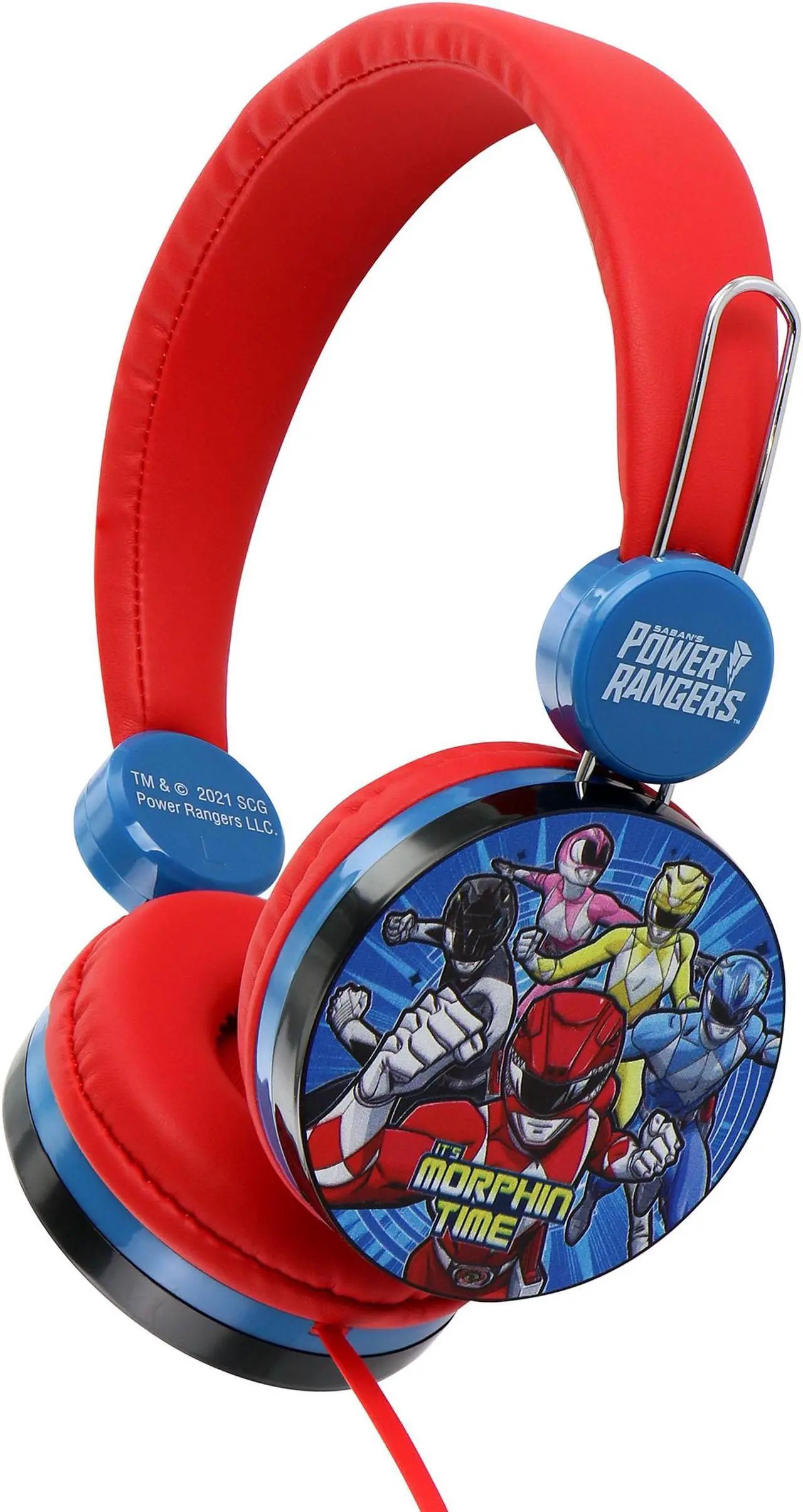 Sakar HP1-01032 Power Rangers Kids Over The Ear Headphones - Newegg.com