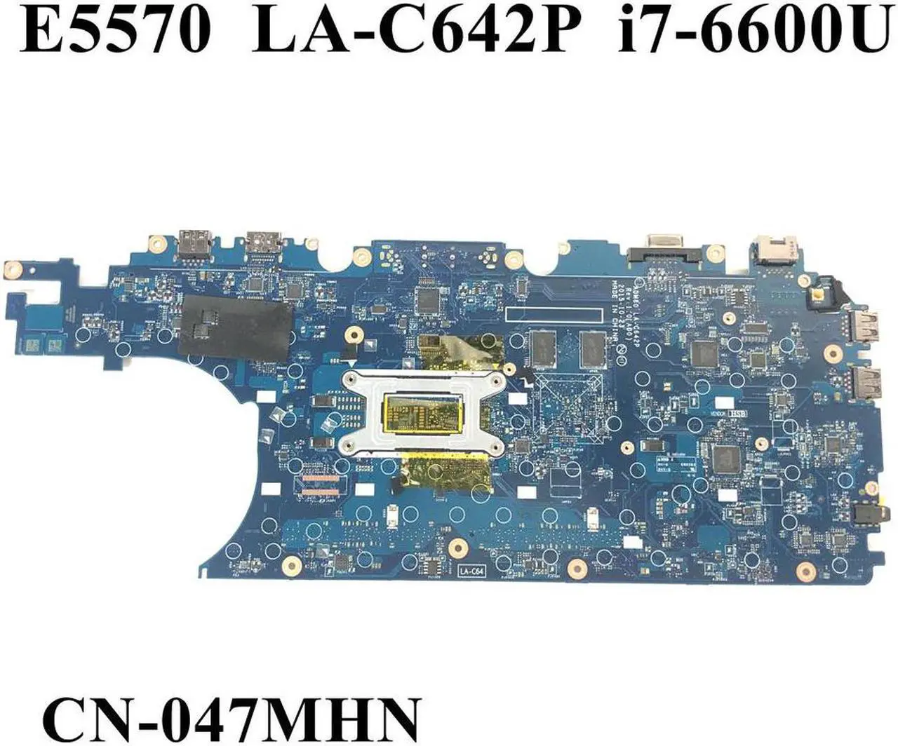 ADM80 w/ i7-6600U LA-C642P For DELL Latitude 15 5570 E5570 Laptop ...