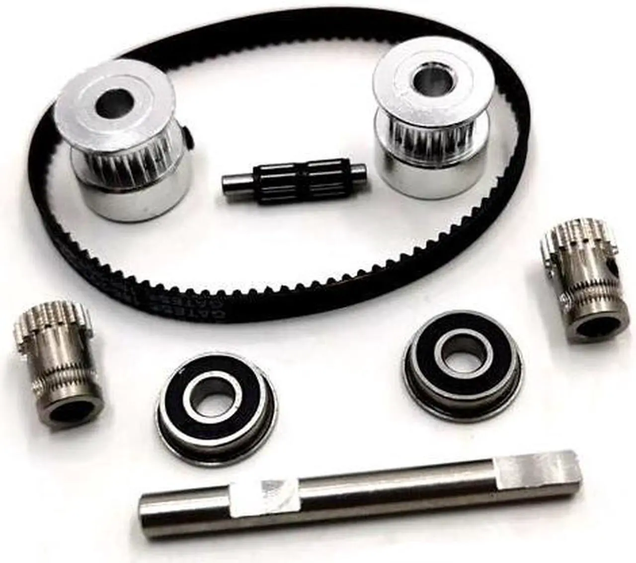Funssor M4 Extruder kit 2GT 20T Tooth Pulley GATES GT2 188-2GT Belt ...