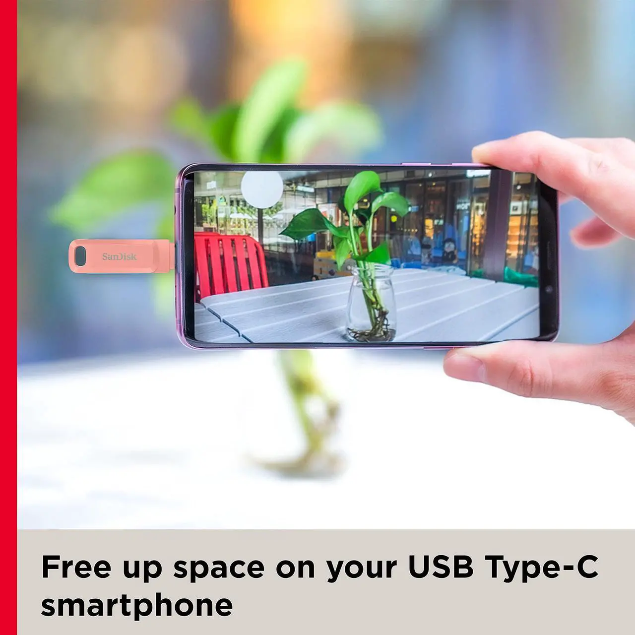 SanDisk 256GB Ultra Dual Drive Go USB Type-C OTG USB 3.1 PEACH (SDDDC3 ...