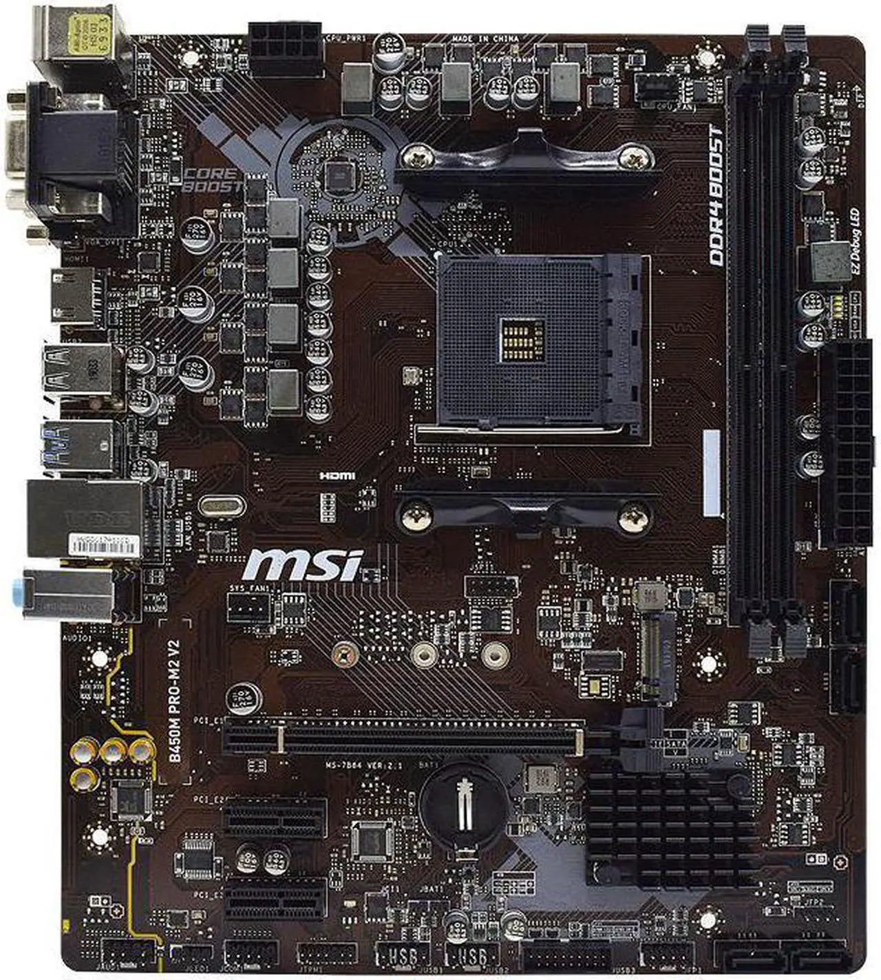 MSI B450M PRO-M2 V2 Kit Ryzen 5600g Cpus B450 Motherboard AM4 DDR4 32GB ...