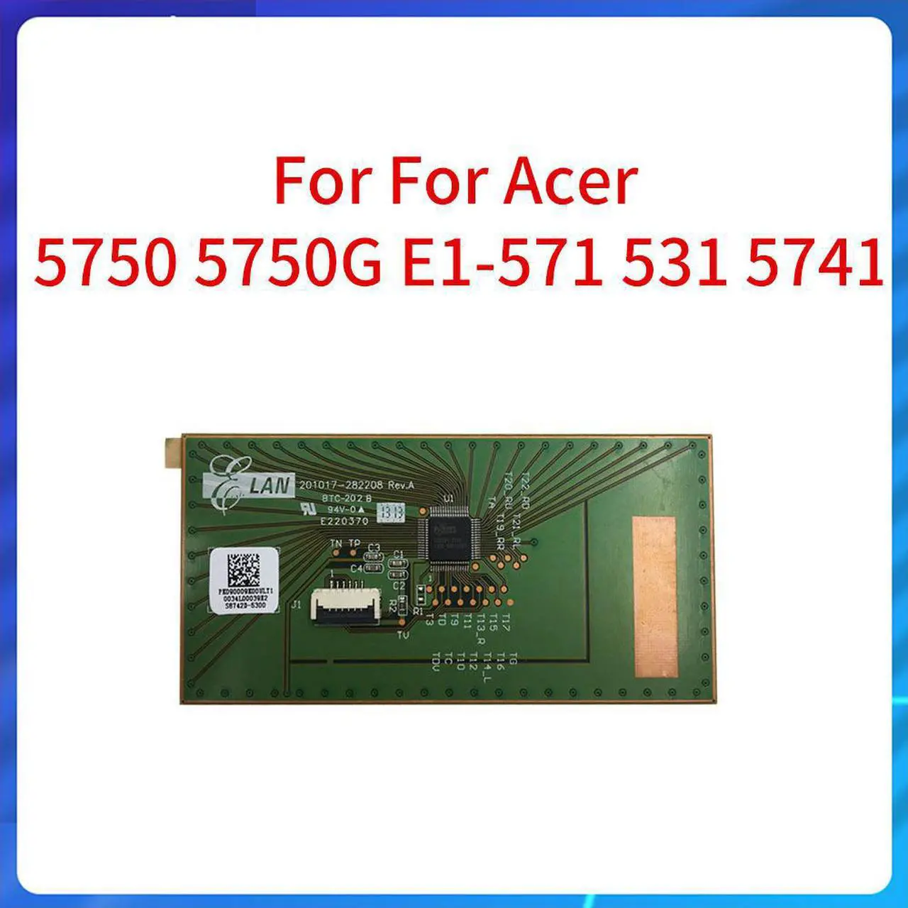 For Acer 5750 5750G E1-571 531 5741 7560 NV55S Mouse Pad PK090009K00 ...