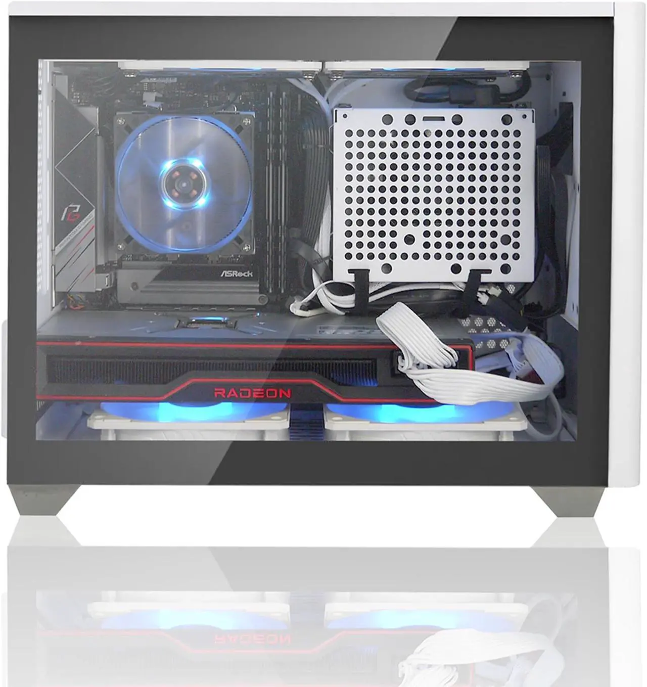 AVGPC Mini Series Gaming PC - Ryzen 7 5700X 3.4 GHz, RX 6600 8GB, 16GB 3200MHz DDR4, 1TB NVME M ...