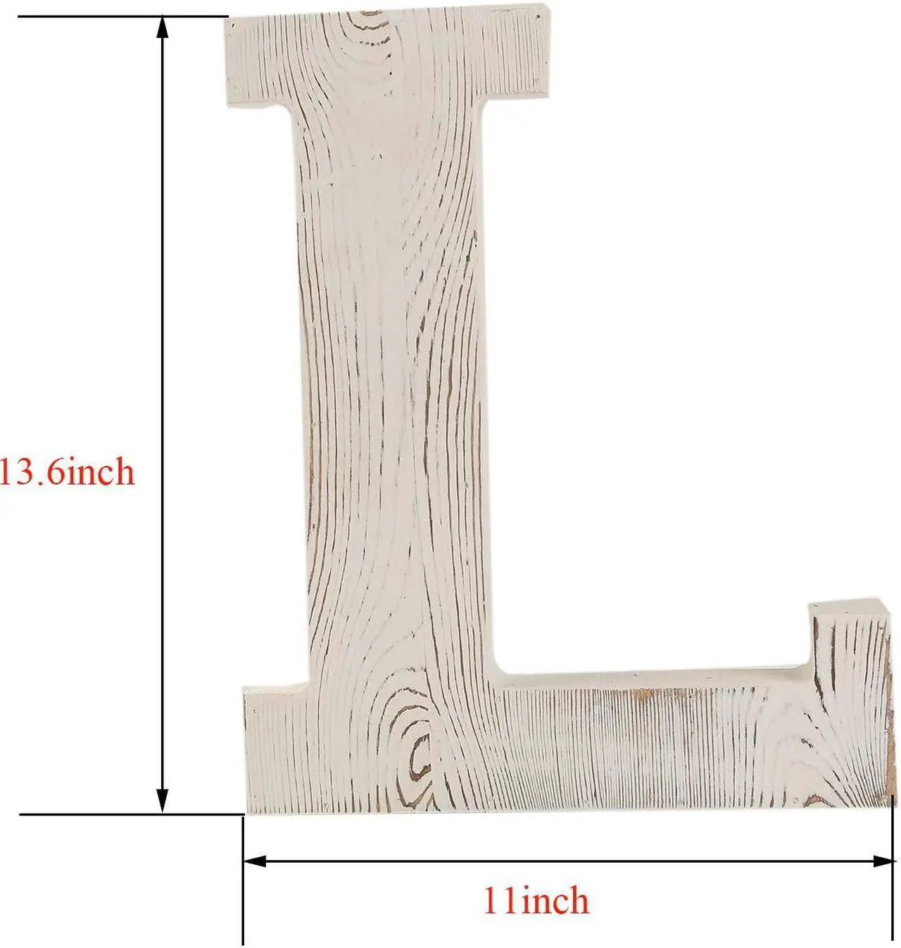 Wooden Letters Extra Large Wood Letters Unfinished Letter Signs Decor ...