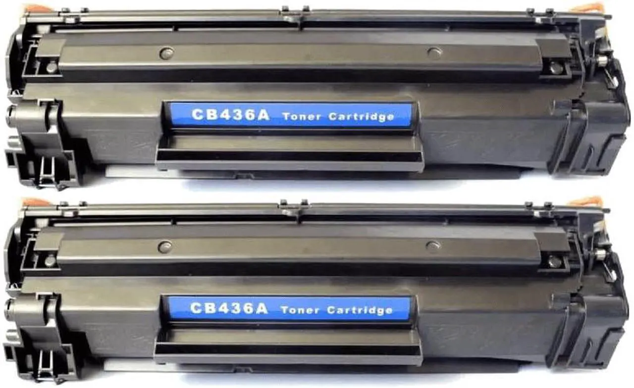 2 Pack New Toner Cartridge For HP 36A CB436A Compatible with HP ...