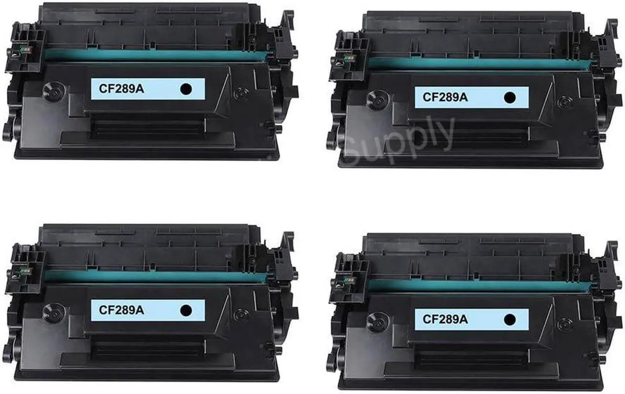 4-Pack Black Toner Cartridge with Chip for HP 89A (CF289A) Compatible ...
