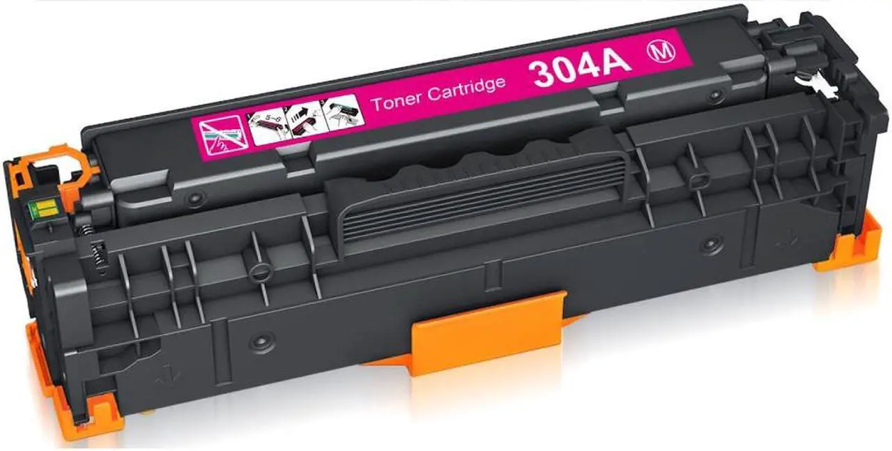New Magenta Toner Cartridge For HP 304A CC533A Compatible with HP Color ...
