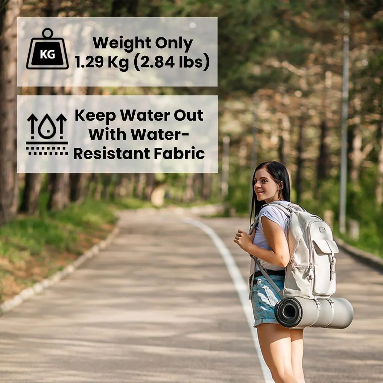 Nordace Comino Travelpack Backpack with USB Charging Port, Water ...