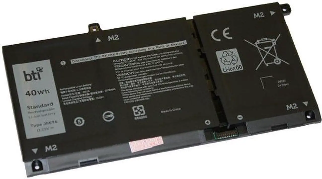 BTI JK6Y6-BTI Dell 11.25V 3 Cells 40Whr Replacement Battery - Newegg.com