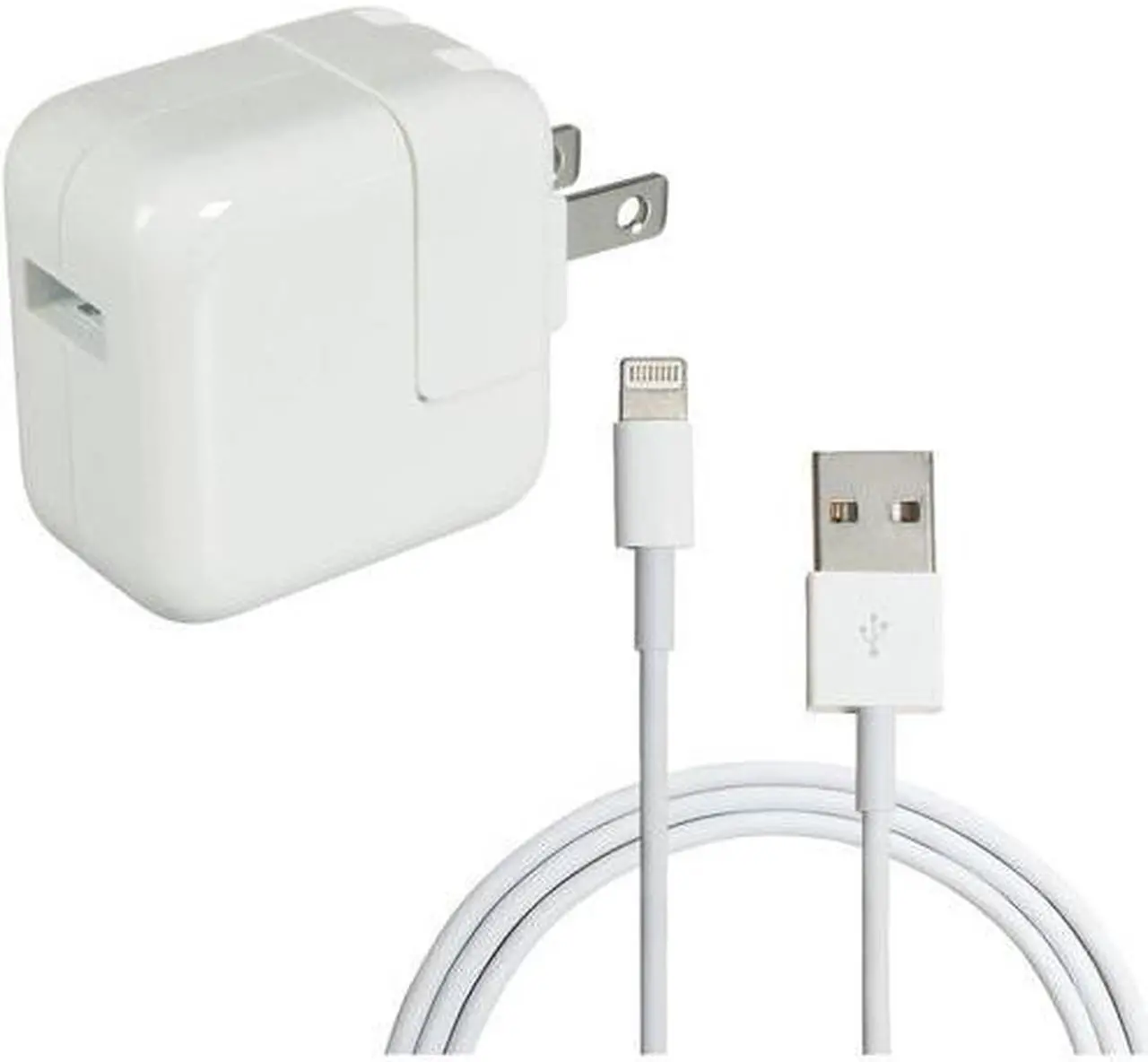 4XEM 4XIPADKIT10 White iPad Kit with 12W Charger and 10FT USB 2.0 to 8 ...