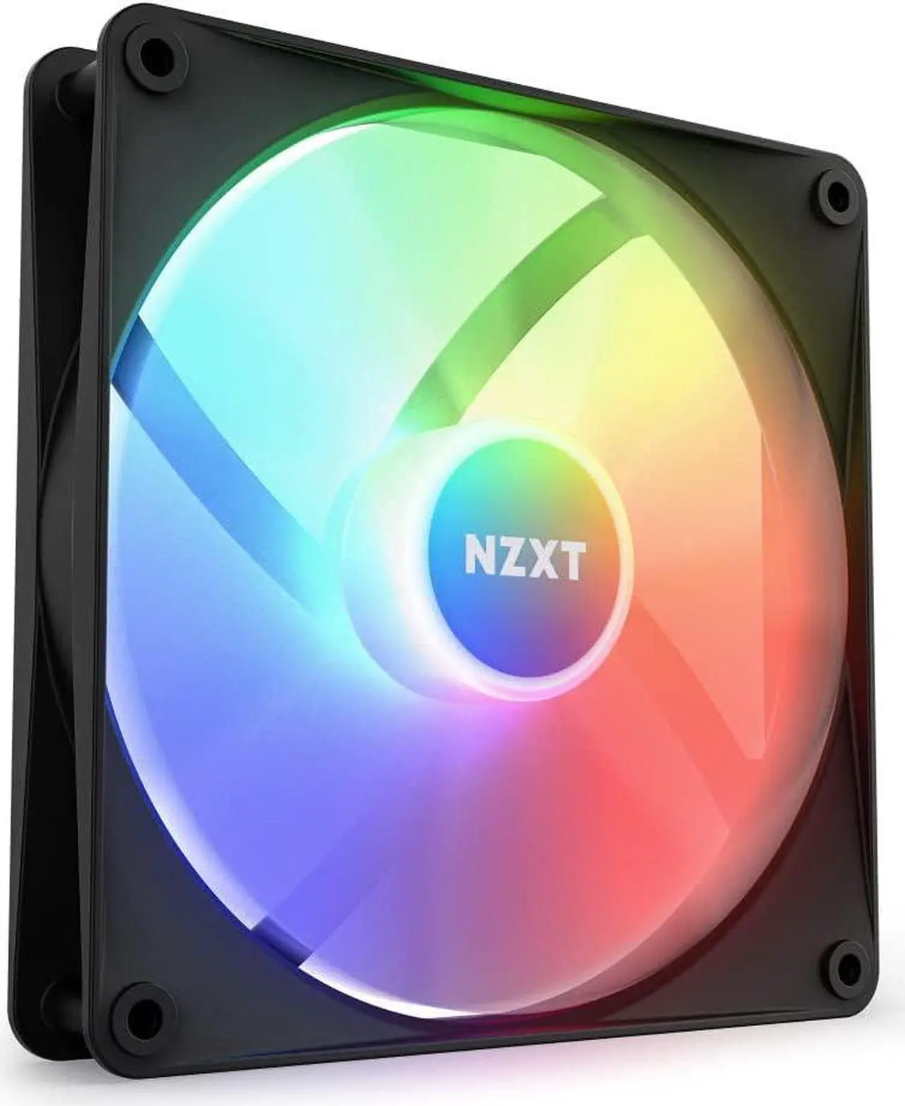 NZXT F140 RGB Core - 140mm Hub-Mounted RGB Fan - 8 Individually ...