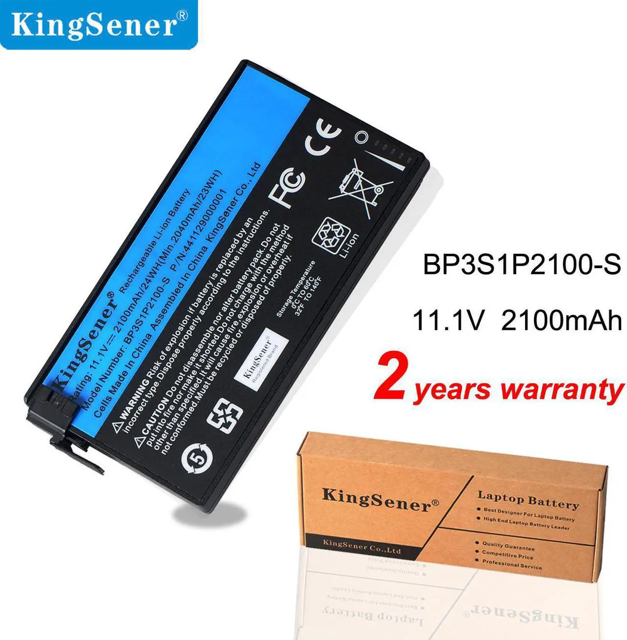 KingSener New BP3S1P2100-S Laptop Battery for Getac V110 Rugged ...