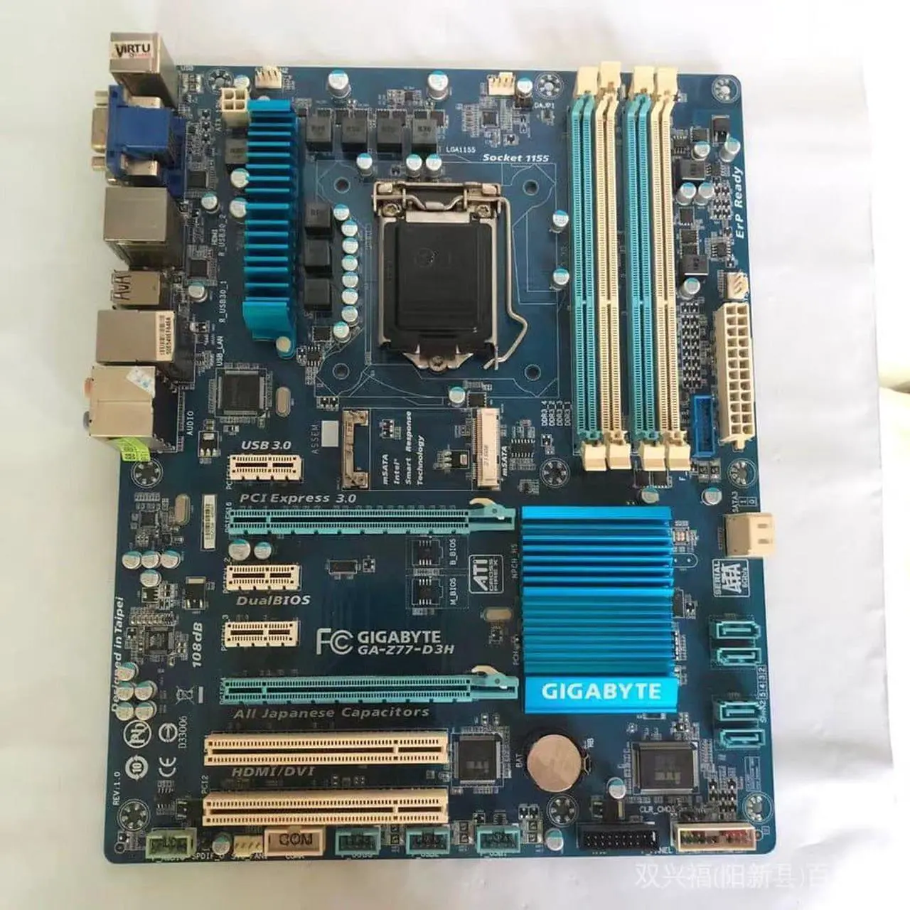 Refurbished: Gigabyte GA-Z77-D3H boards LGA 1155 Motherboard DDR3 USB3 ...
