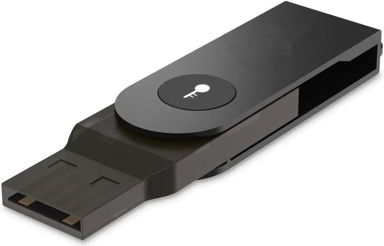FIDO2 Security Key [Folding Design] Universal Two Factor Authentication ...