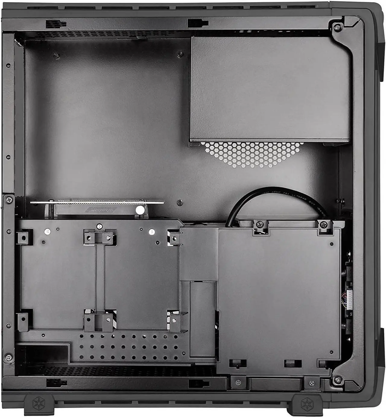 SilverStone Technology ARGB Slim Computer Case for Mini-Itx ...