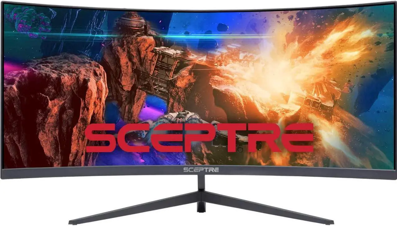 Sceptre 30-inch Curved Gaming Monitor 21:9 2560x1080 Ultra Wide Ultra ...