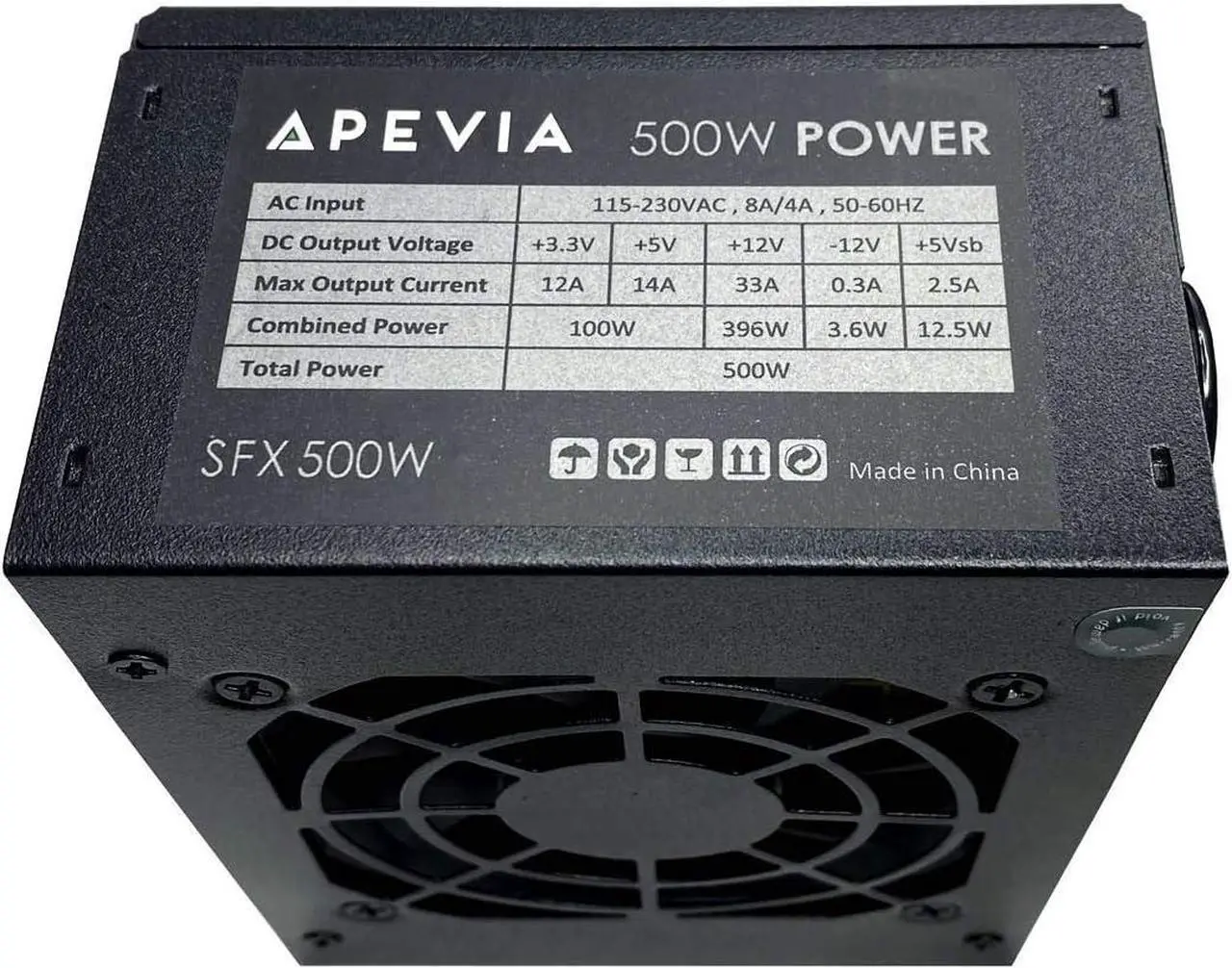 Apevia SFX-AP500W Mini ITX Solution/Micro ATX/SFX 500W Power Supply - Newegg.com
