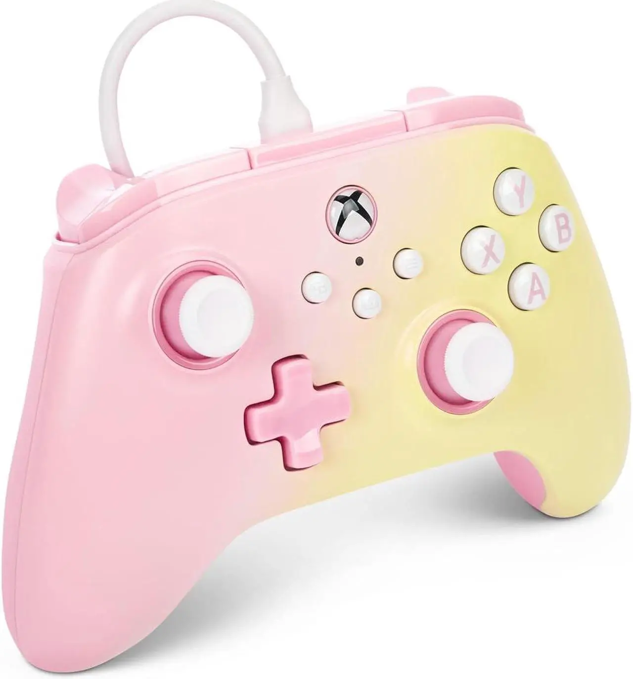 PowerA Advantage Wired Controller for Xbox Series X|S - Pink Lemonade ...