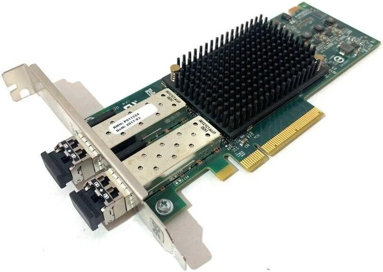 EMULEX LPE32002-M2 32GB Dual Port Pcie 3.0 FC HBA Fibre Channel Host ...