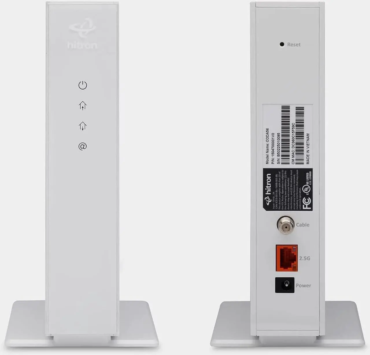 Hitron CODA56 Multi-Gigabit DOCSIS 3.1 Modem | Pairs with Any WiFi ...