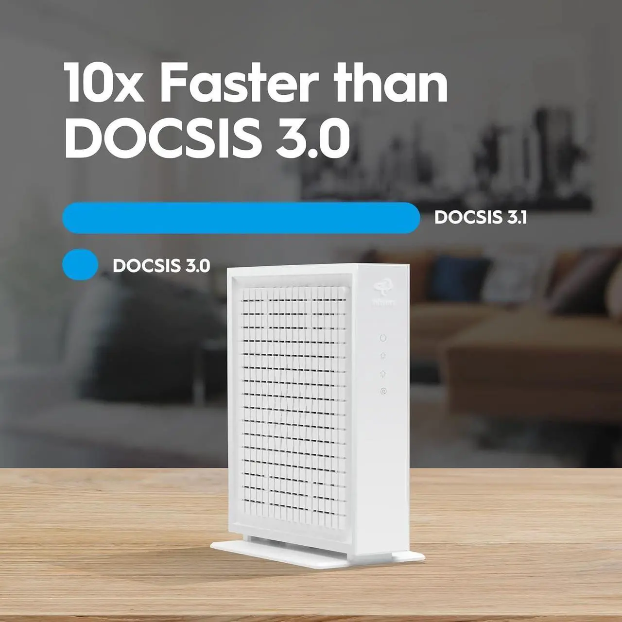 Hitron CODA56 Multi-Gigabit DOCSIS 3.1 Modem | Pairs with Any WiFi ...