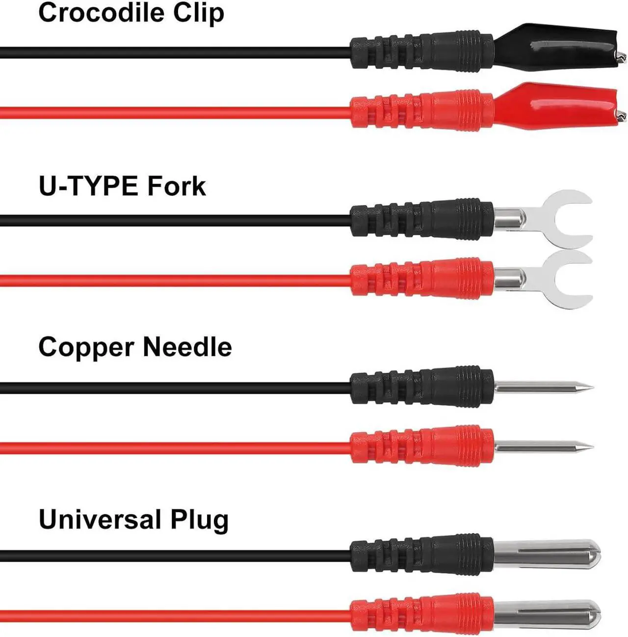 2 Sets 16 in 1 Multimeter Test Leads Kit Digital Probes & Leads Set ...