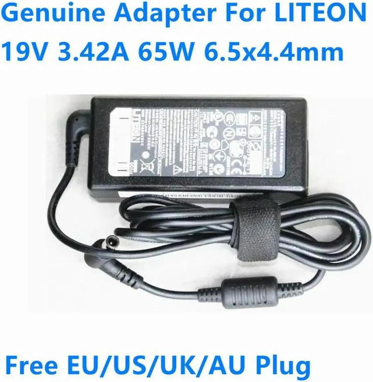 OIAGLH 19V 3.42A 65W LITEON PA-1650-68 AC Adapter For R400 M2380D ...