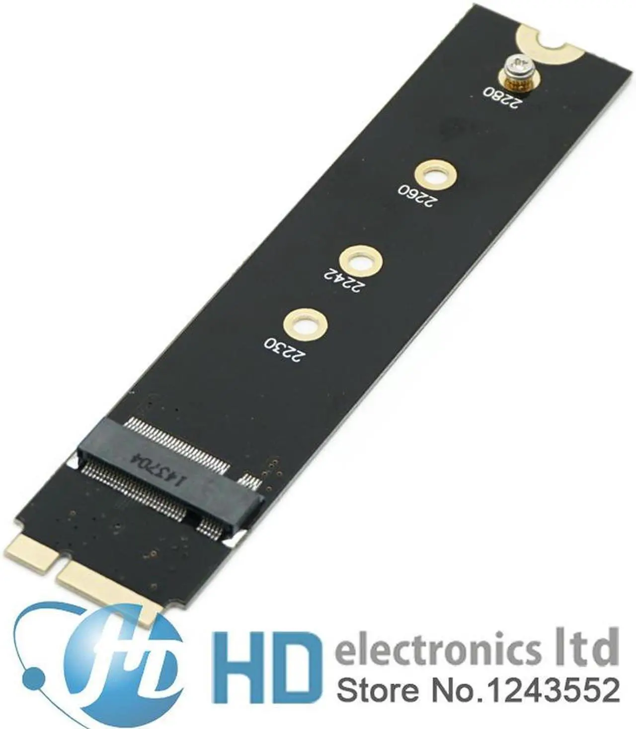 adapter card to 7+17 PIN 64G 128G 256G 512G M.2 NGFF SSD for 2012 ...