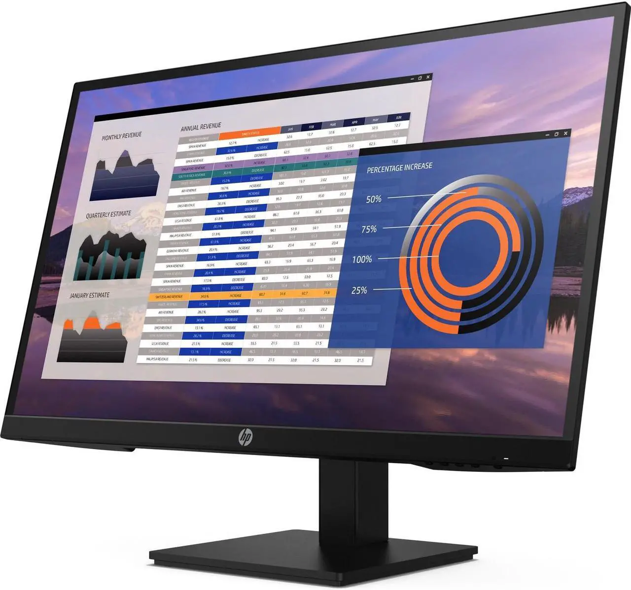 Refurbished: HP 27H G4 27" IPS FHD 60Hz Desktop Monitor 5ms,16:9 ...