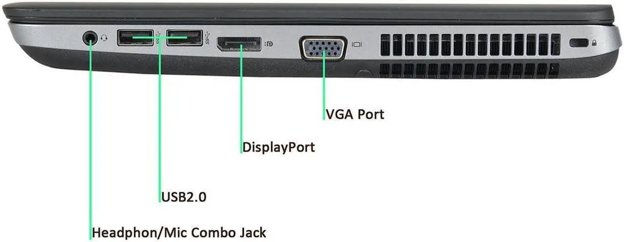 Refurbished: HP 640 G1 Laptop - Grade A - Intel Core i5 4th Gen - 8 GB ...