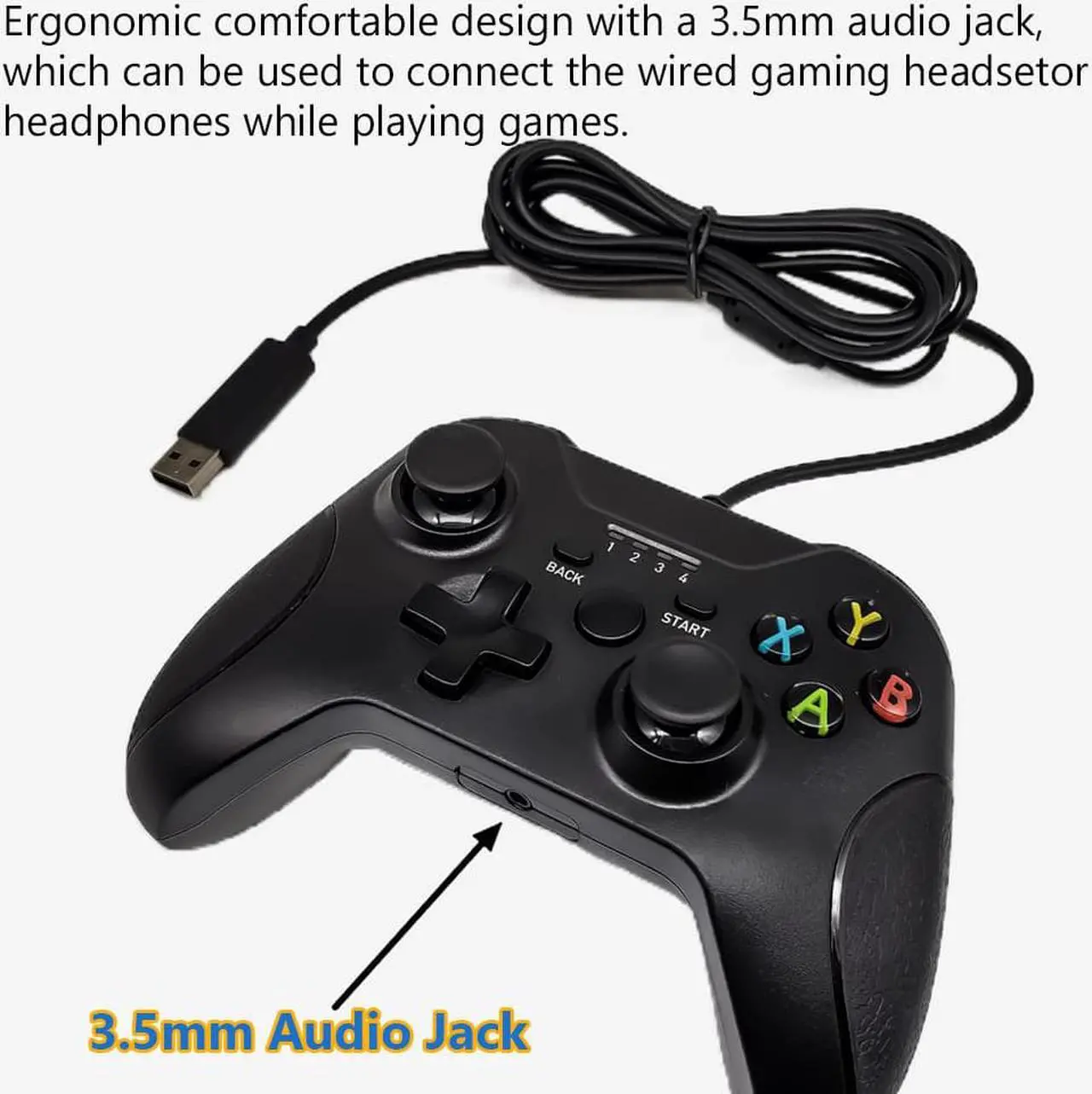USB Wired Gamepad For Xbox One/One S/One X Controller For Windows 7/8 ...