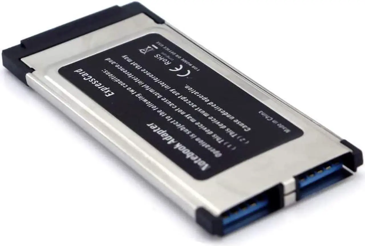 PCI Express to USB 3.0 Dual 2 Ports PCI-E Express Card Adapter for NEC ...