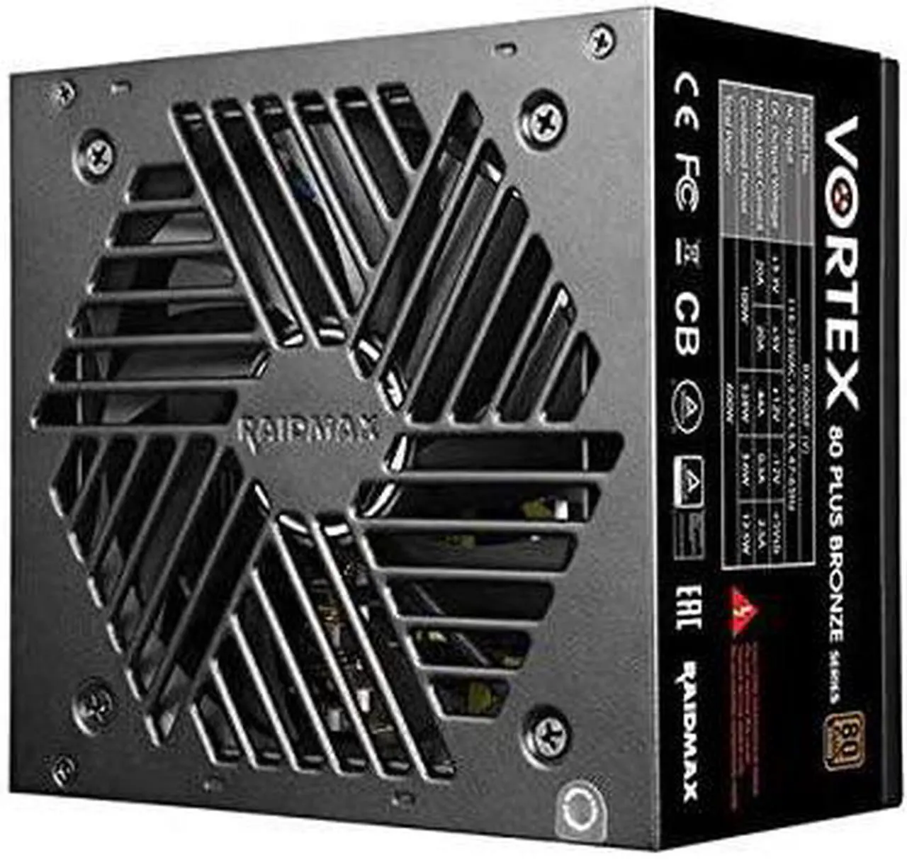 RAIDMAX Vortex 700W ATX 12V v2.3 / EPS 12V SLI Ready Crossfire Ready 80 ...