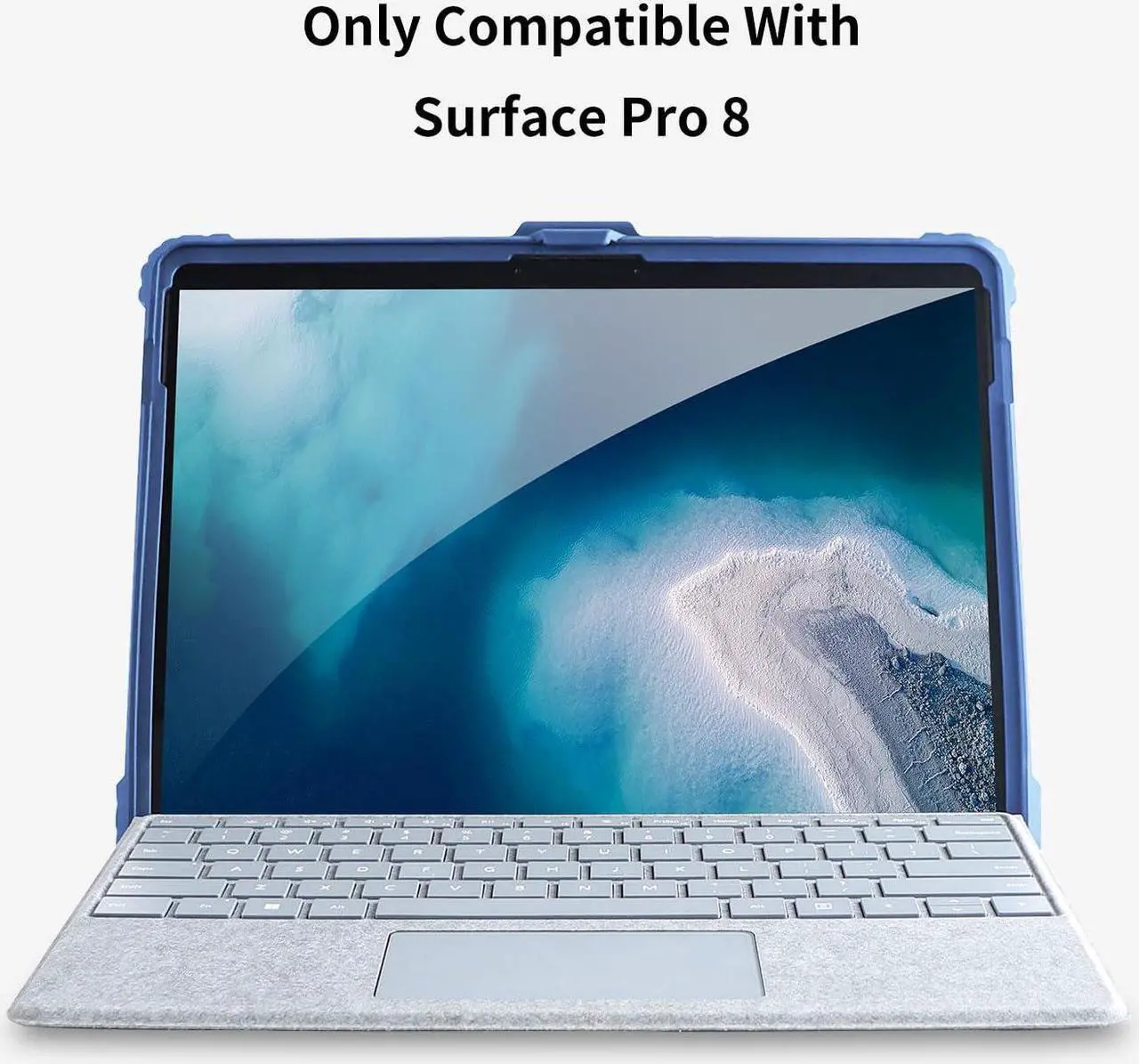 AOAO for Microsoft Surface Pro 8 Case with Shoulder Strap, Hand Strap ...
