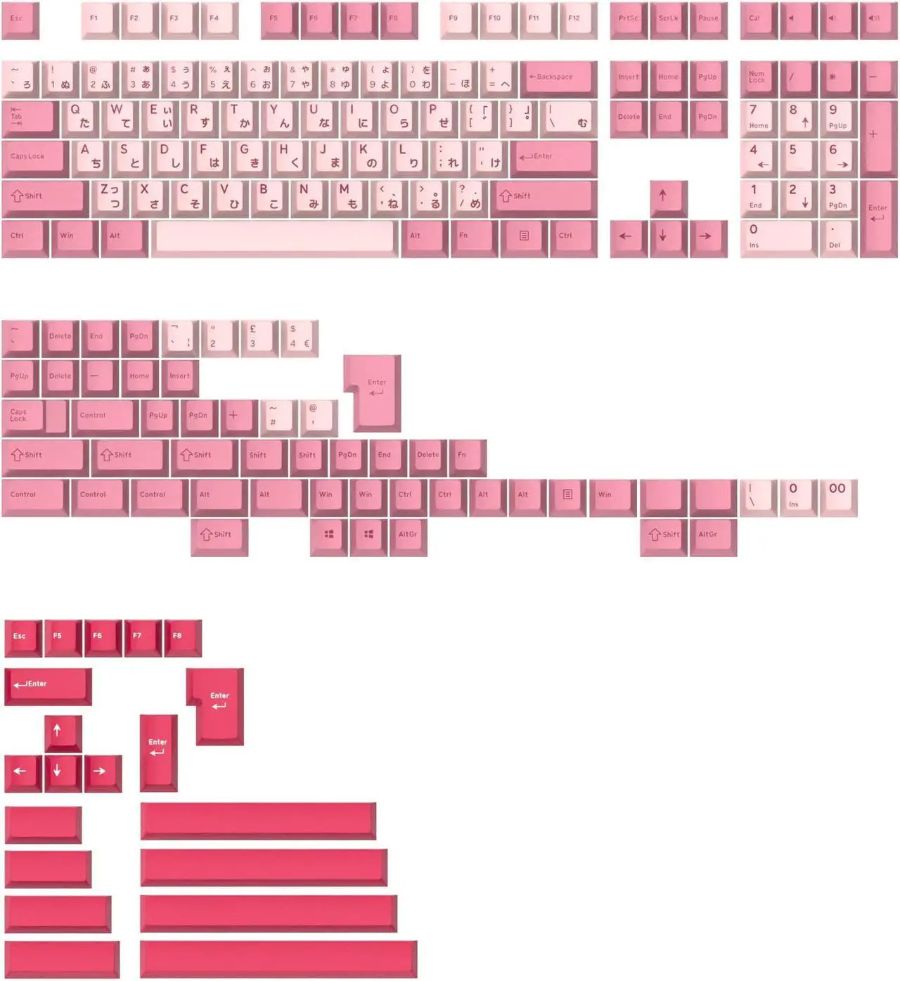 KPREPUBLIC Ghost Judges GJ Sakura Matsuri Hirigana JP Cherry PBT ...