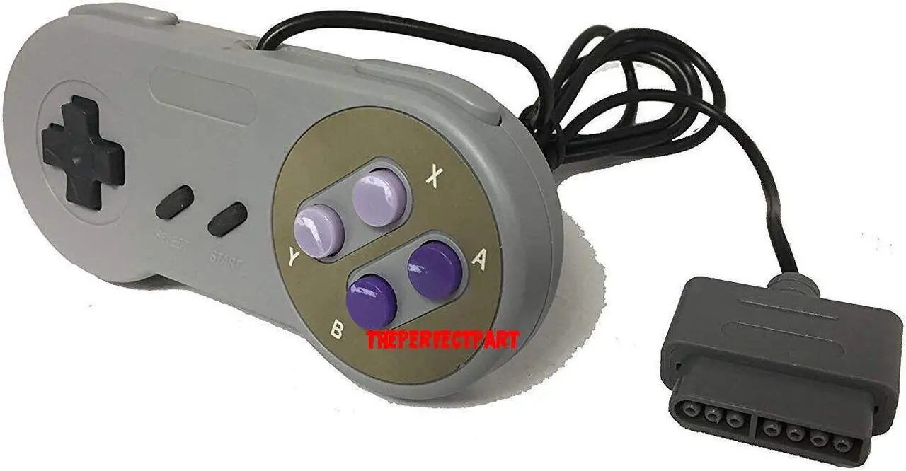 2 FOR New Super Nintendo SNES System Console Replacement Controller 6FT ...