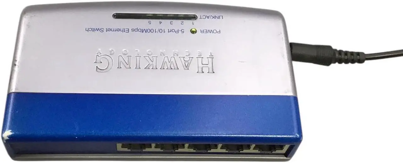 Refurbished: Hawking 5 Port Ethernet Switch HFS5T w/o Adapter "Tested ...