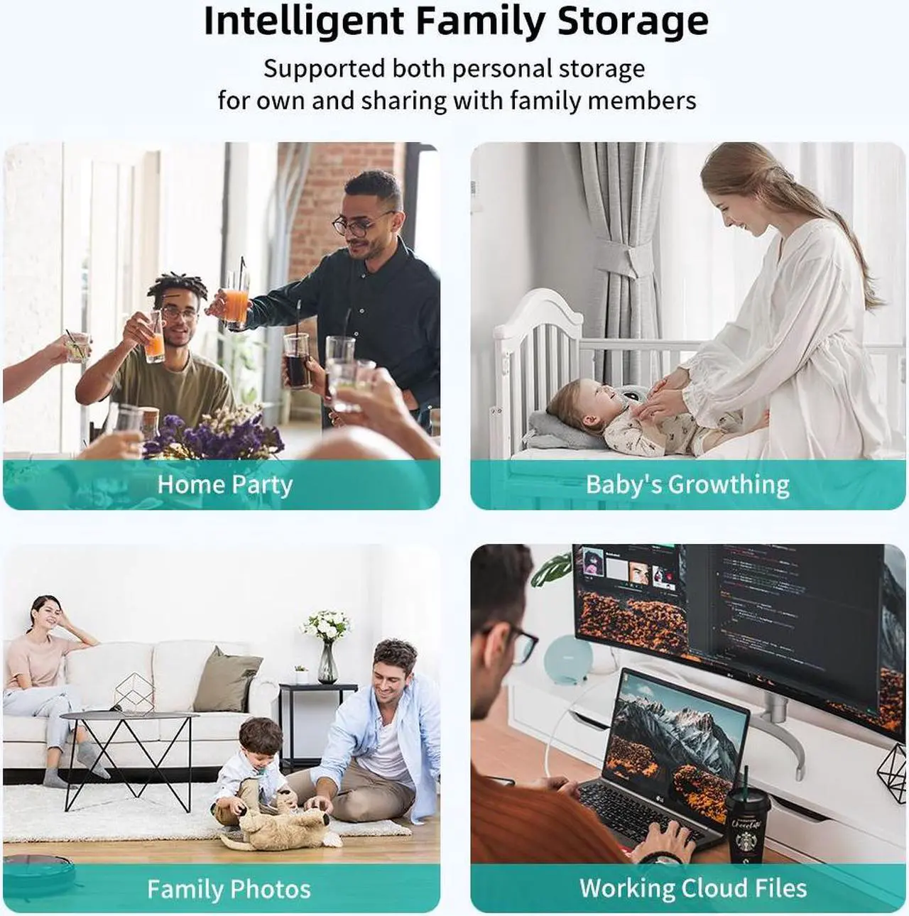 Yottamaster NAS Enclosure for 3.5" SATA HDD/SSD, 1 Bay Network Attached ...