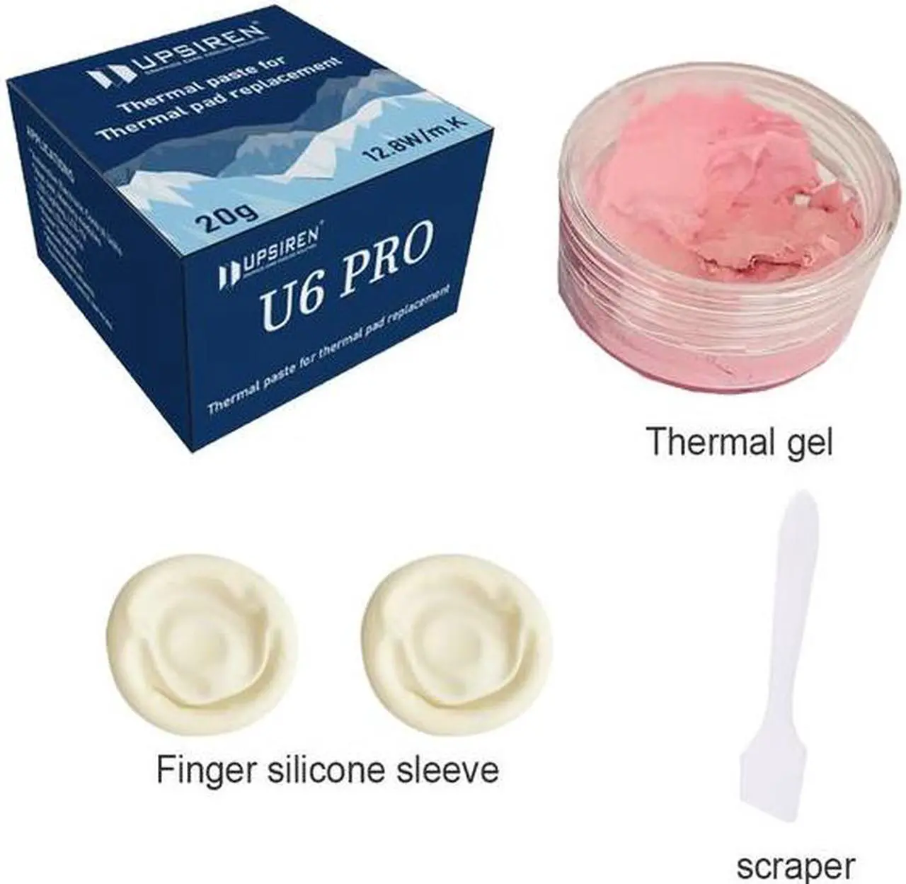UPSIREN U6 PRO Thermal Putty For VGA GPU IC Processor Rapid Cooling ...