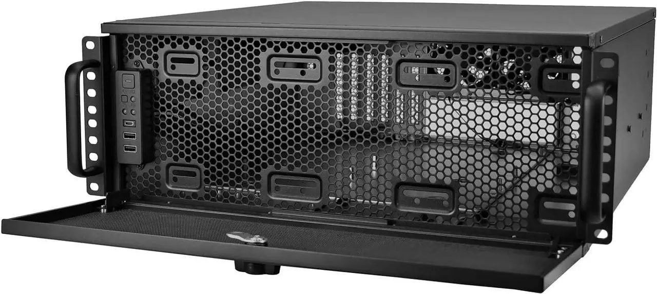 SilverStone Technology RM44 4U Rackmount Server Chassis with Enhanced ...