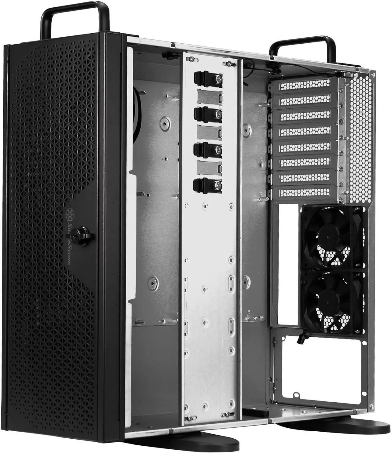 SilverStone Technology RM44 4U Rackmount Server Chassis with Enhanced ...