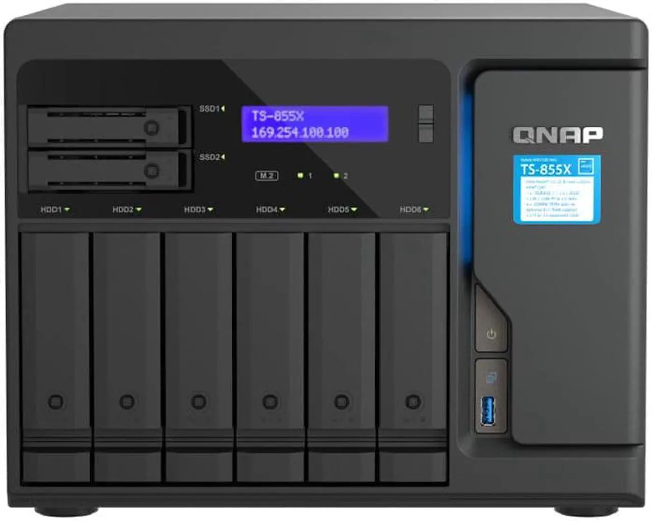 QNAP TS-855X-8G 8G network storage (without hard drive) High ...