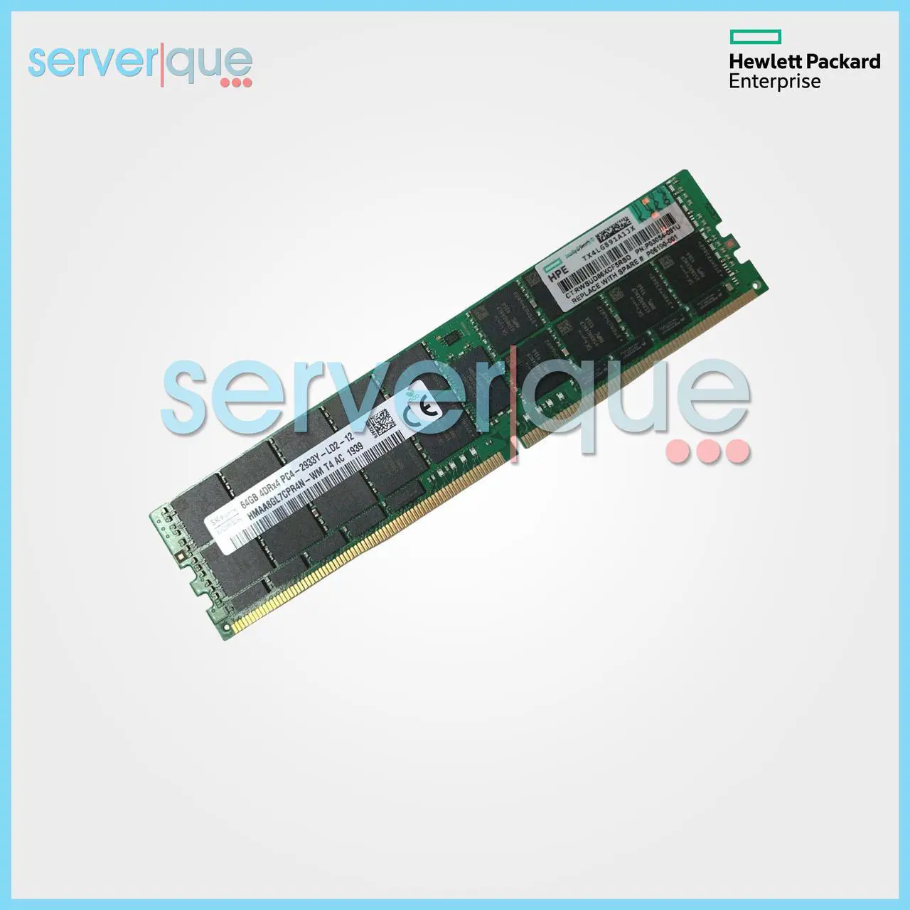 Refurbished: P00926-B21 HPE 64GB 4Rx4 Quad Rank DDR4-2933 CL21 LRDIMM ...
