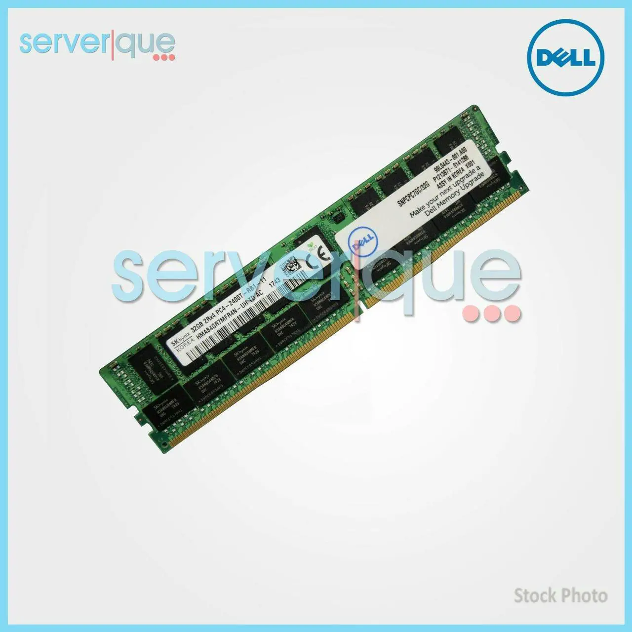 Refurbished: SNPCPC7GC/32G Dell 32GB PC4-19200 DDR4-2400MHz CL17 ECC ...