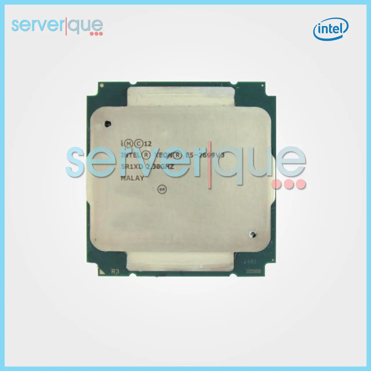 Refurbished: SR1XD Intel Xeon E5-2699 v3 2.30GHz 18-Core QPI 45M 145W ...