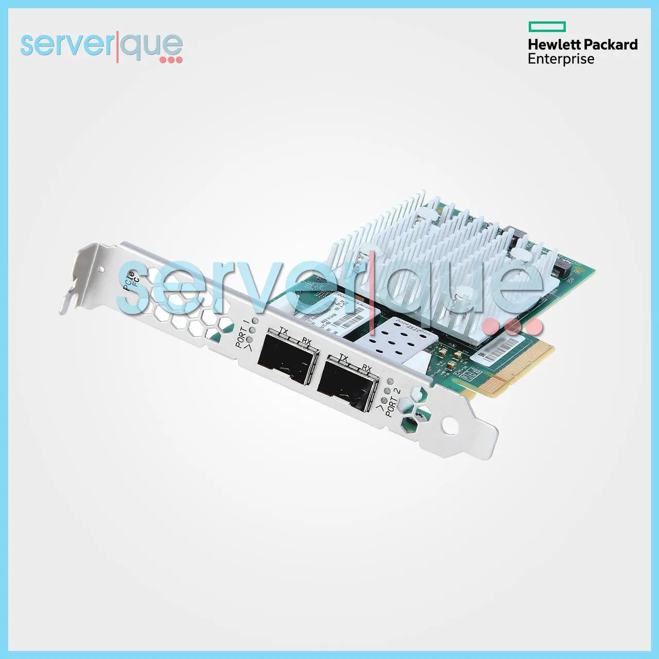 Refurbished: P9D94A HP SN1100Q 16Gb PCI-e 3.0 x2 2-Port Fiber Channel ...
