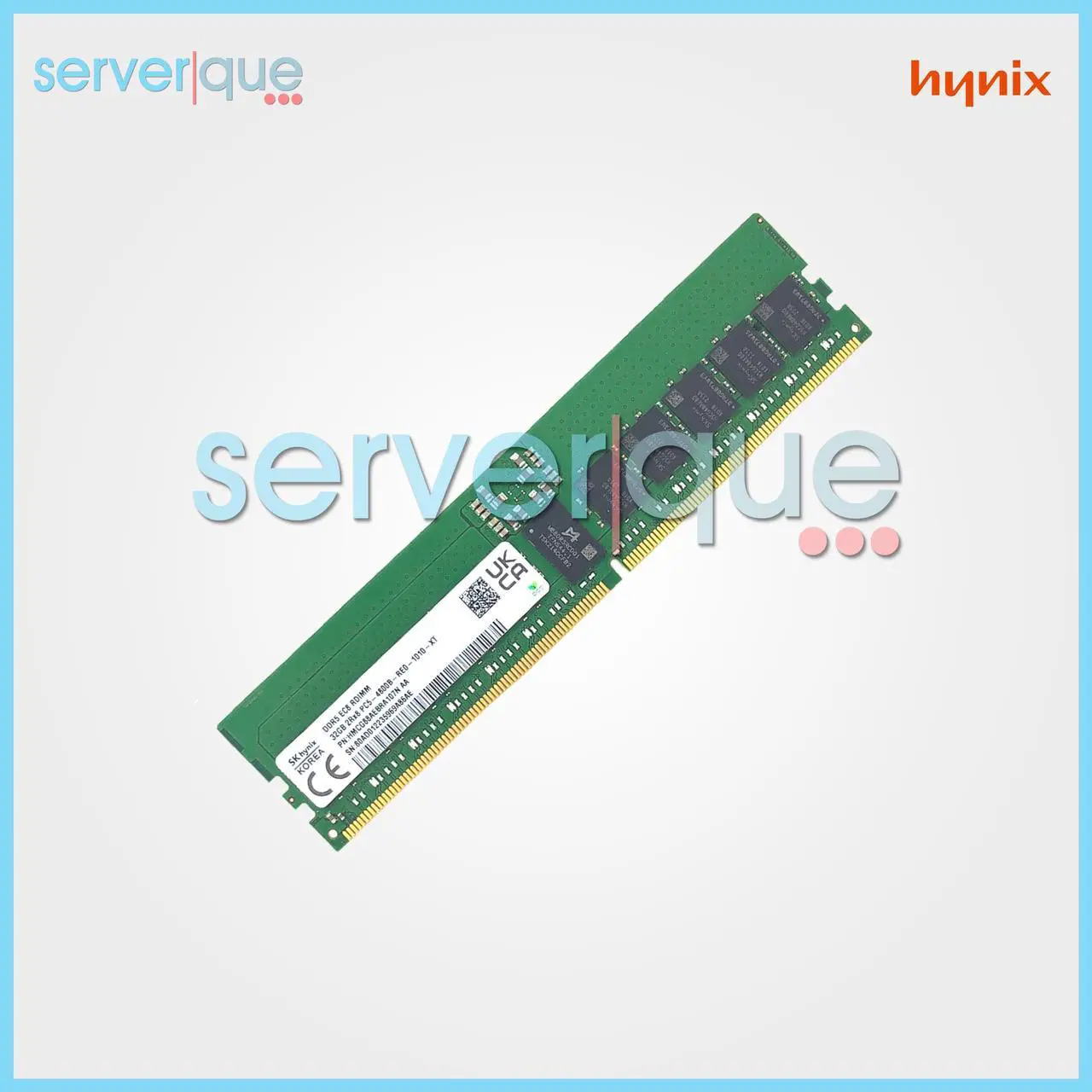 Refurbished: Hynix HMCG88AEBRA107N 32GB PC5-4800 DDR5 ECC Reg Dual Rank ...